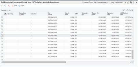 How To Get Last Row Of Table Or Row Count In Web Application Oracle Jde Which Has An Event