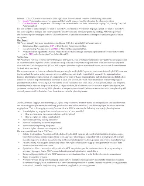 Oracle Advanced Supply Chain Planning Docx