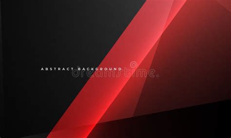 Black And Red Modern Abstract Background With Diagonal Lines Vibrant Color Abstract Banner With