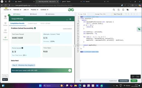 Vishal Lohiya On Linkedin Gfg160 Geekstreak2024 Geeksforgeeks