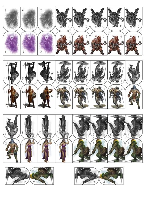 92 Dandd Paper Miniature Ideas To Save Today Dungeons And Dragons