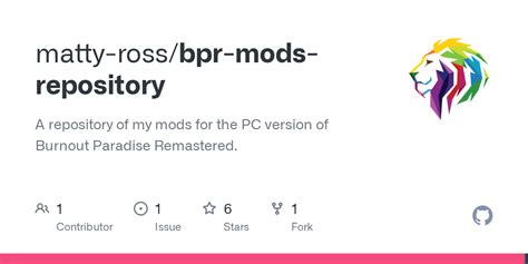 GitHub Matty Ross Bpr Mods Repository A Repository Of My Mods For