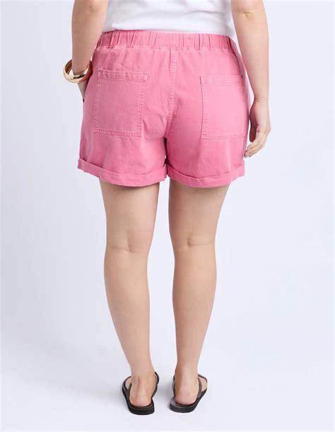 Elm Lifestyle Emma Relaxed Short Chateau Rose Wharf St Apparel
