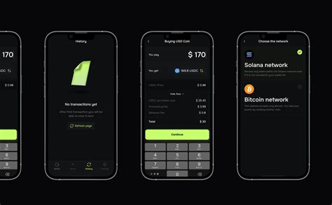 Crypto Wallet App Blockchain Mobile Ui On Behance