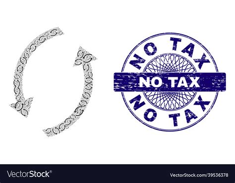 Refresh Recursion Composition Of Items Royalty Free Vector