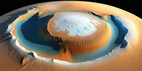 Mars North Polar Ice Cap