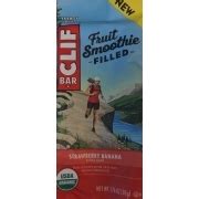 Clif Energy Bar Fruit Smoothie Filled Strawberry Banana Calories