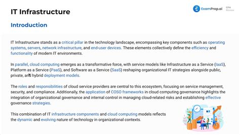 Introduction To It Infrastructure