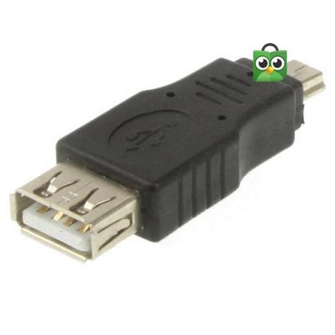 Jual Best USB 2 0 Female To Mini USB 5Pin Male Adapter Jakarta Barat Delta Home Store