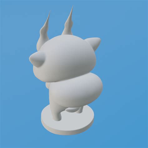 🧸 Komasan Yokai・ Stl File For 3d Printing・cults