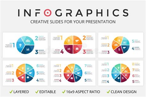 Vector Circle Arrows Infographic Cycle Diagram Graph Presentation