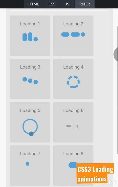 Loading Animations Using Html5 And Css3 Shorts Youtubeshortsfeature Way2techknowledge Short