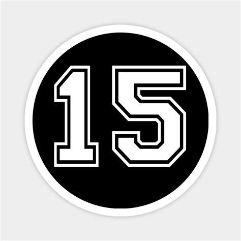 Number 15 Fifteen By Diametry In 2023 Lettering Sport Team Logos Number 15