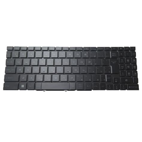 Laptop Backlit Keyboard For Msi Alpha 17 B5eek Alpha 17 B5eek Ms 158l Ms 17ll Japanese Jp