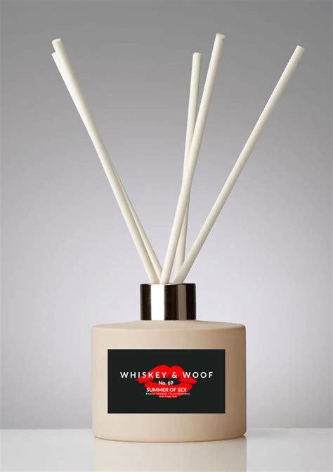 No 69 Summer Of Sex Reed Diffuser Unique Luxury Candles
