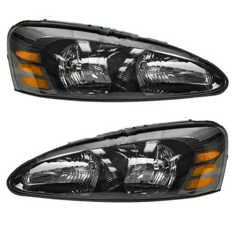 Capa For 04 08 Pontiac Grand Prix Headlight Headlamp Head Light Wbulb