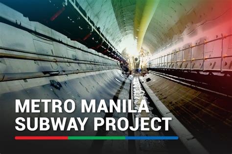 Dotr Metro Manila Subway Project About 15 Complete Abs Cbn News