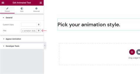 how to create an animated text effect in wordpress qode interactive