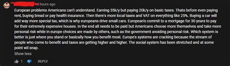 In Europe Most Choices Are Made By Others Rshitamericanssay