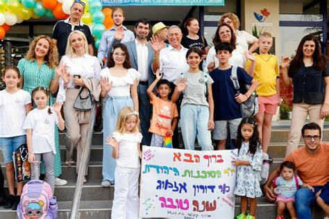 How Many Jews Are There In The World Picture Chairman Almog With New Olim