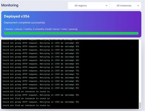 Could Not Proxy Request Retrying In 1000 Ms
