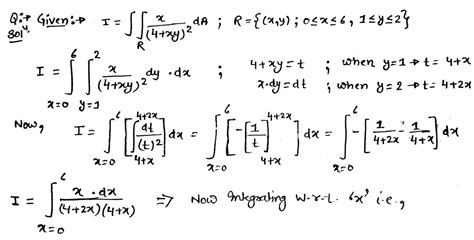 Answered When Converted To An Iterated Integral The Following Double Integral Is Easier To