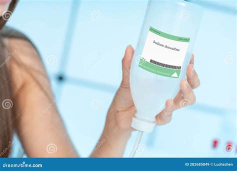 Sodium Thiosulfate Intravenous Solution Stock Image Image Of Bottle Care 282685849