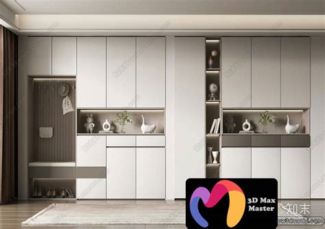 Shoe Cabinet And Racks 3d Models For Interior 049 3d Max 3dmaxter