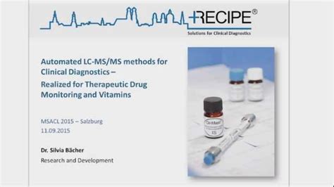 Automated Lc Msms Methods For Clinical Diagnostics Realized For
