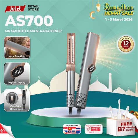 Jual Jetzt As700 Hair Dryer Catokan Rambut 2in1 Air Smooth Blow Dry