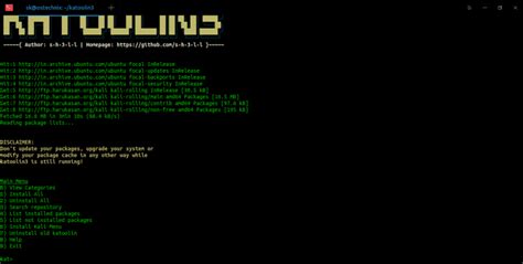 Install Kali Linux Tools Using Katoolin In Ubuntu LTS OSTechNix