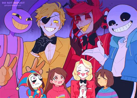 Frisk Sans Pomni Charlie Morningstar Jax And 3 More Undertale And