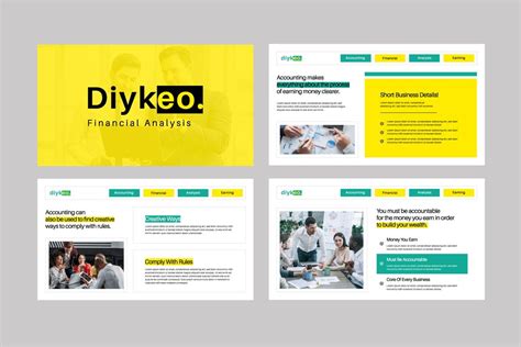 Financial Analysis Presentation Template Design Presentation Template 131102