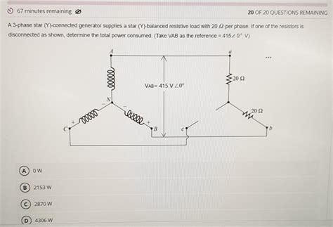 Solved The Figure Shows A Wattmeter Connected To An Ac