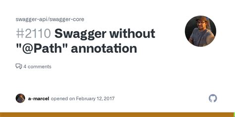 Swagger Without Path Annotation · Issue 2110 · Swagger Apiswagger Core · Github