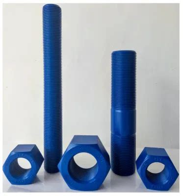 API 20e A193 B7 Stud Bolt With Heavy Hex Nut China Bolt And Screw