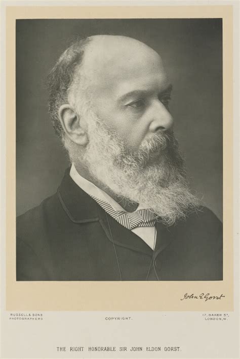 Npg Ax15949 Sir John Eldon Gorst Portrait National Portrait Gallery