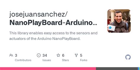GitHub Josejuansanchez NanoPlayBoard Arduino Library This Library Enables Easy Access To The