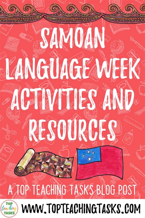 Samoan Language Week Activities And Resources Top Teaching Tasks