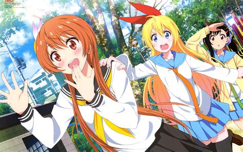Nisekoi Raku And Chitoge Wallpaper