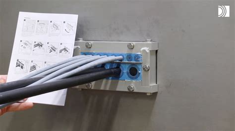 Roxtec Installation In Cabinets Roxtec Inc Us