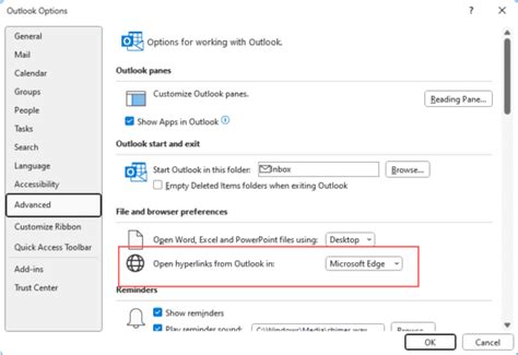 Links In Outlook Open In A Sidebar In Edge Slipstick Systems