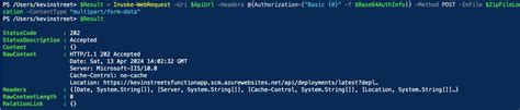 Deploy An Azure Function App With Powershell Kevins Tech Blog