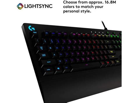 Logitech G213 Prodigy Gaming Keyboard Rgb Backlit Keys Customizable Keys Dedicated Multi
