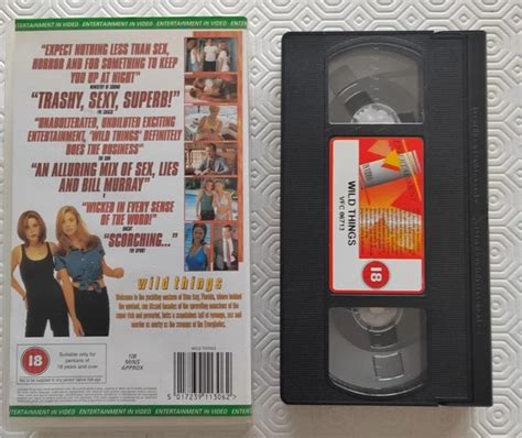 Wild Things Neve Campbell Kevin Bacon Matt Dillon Denise Richards Vhs £