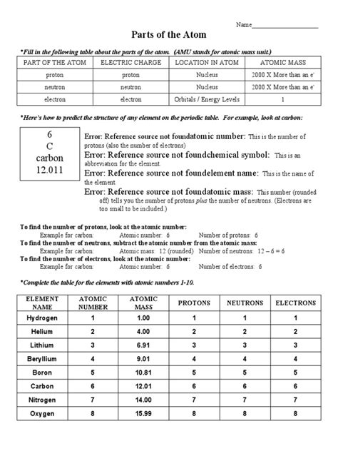 Chapter 4 Atomic Structure Worksheet Answers Pearson 5 Chapter 4 Atomic Structure Worksheet