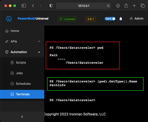 Terminals Display Issue On MacOS Issue 1817 Ironmansoftware Issues