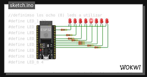 Punto 1 Wokwi Esp32 Stm32 Arduino Simulator