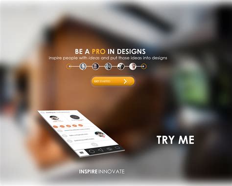 mobile ui mock up behance