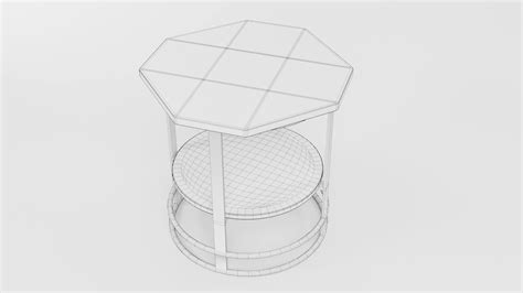 Octagon Table Rh11 3d Model By Speedup